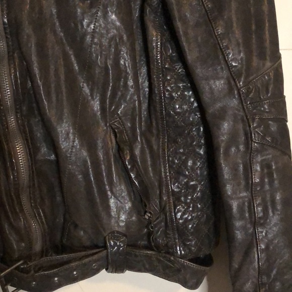 Montgomery Leather | Jackets & Coats | Montgomery 0 Genuine Distressed ...